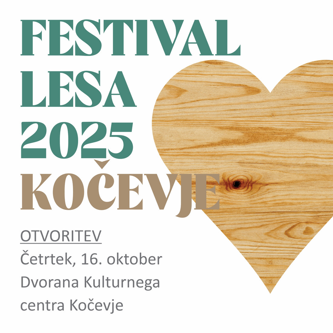 Otvoritev – Festival lesa
